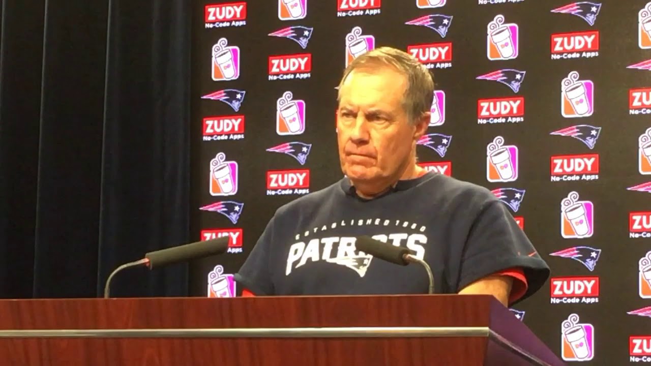 Bill Belichick responds to question about Barstool Sports Roger Goodell ...