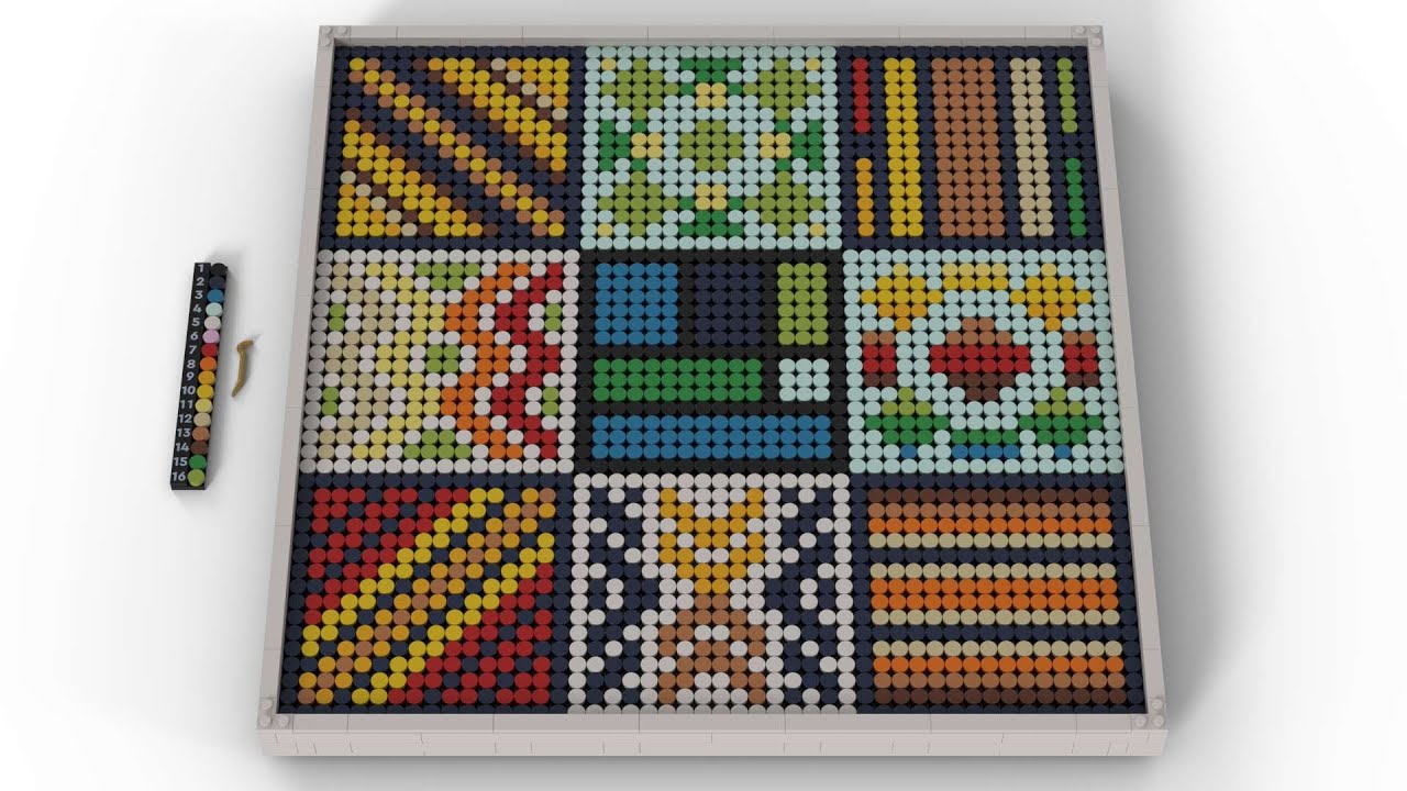 Lego 21226 Art Project - Create Together Speed Build Studio Bricklink ...