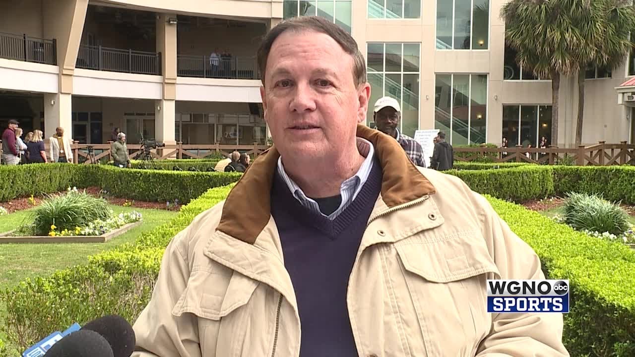 Morning line odds maker Mike Diliberto on Louisiana Derby horses - YouTube