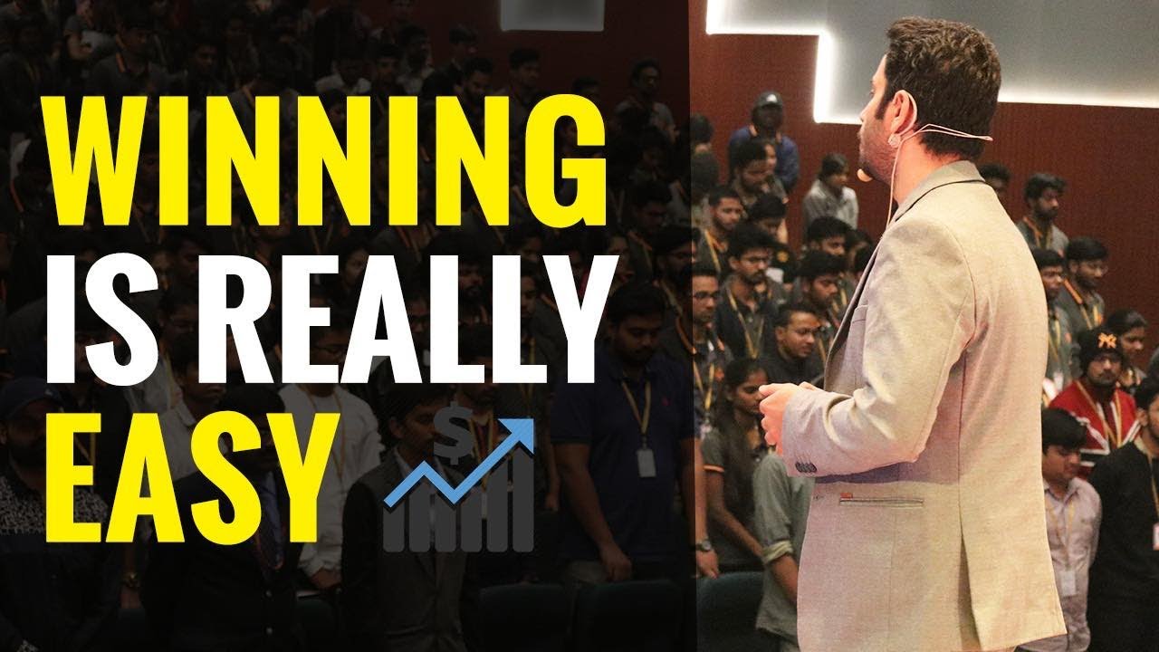 Winning is extremely easy in life - YouTube