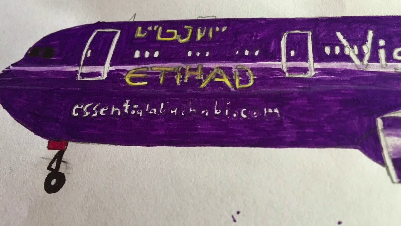 My Aircraft Drawings Part 9 | Special Livery Edition - YouTube