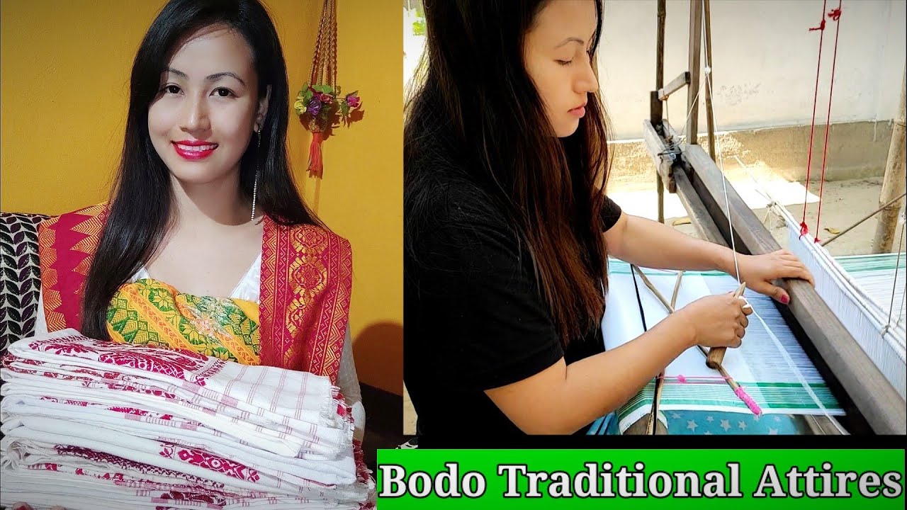 How to weaving Bodo Traditional (Gamcha)||Part 2|| Bodo local khar ...