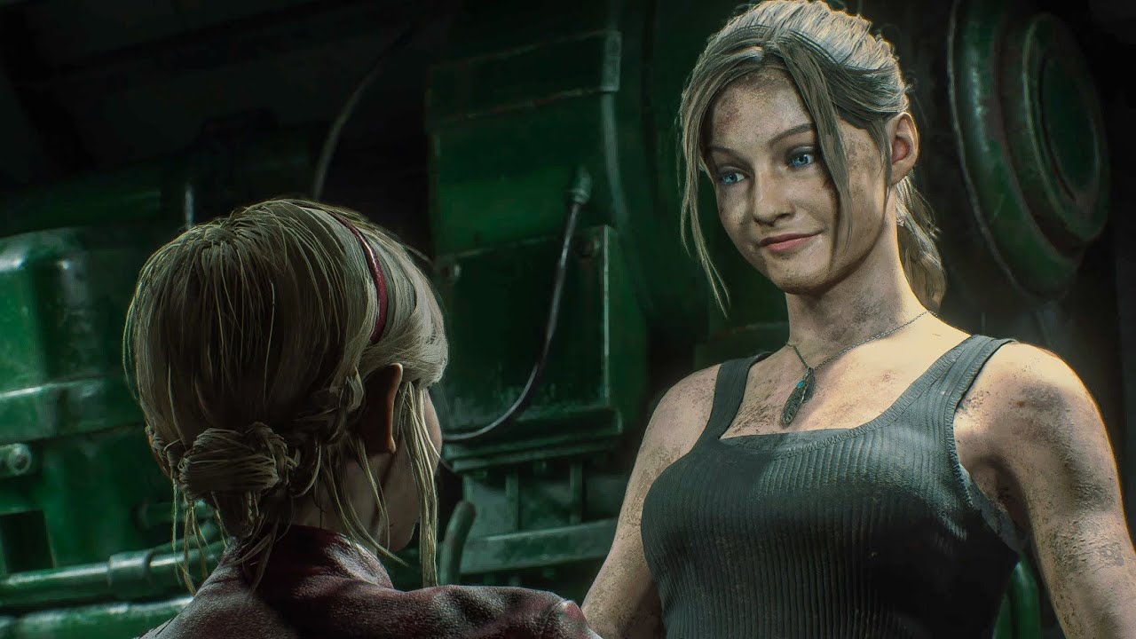 Resident Evil 2 Remake - Claire's Final Boss & Ending - YouTube