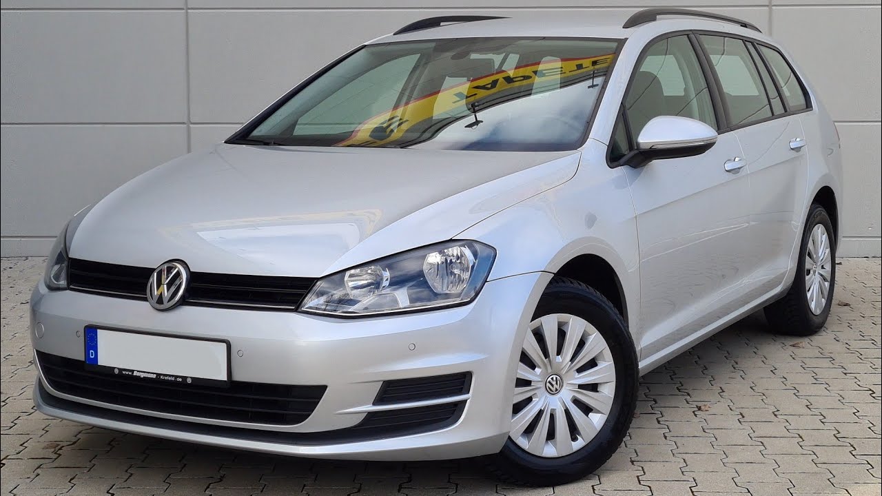 VW Golf 7 Variant 1.6TDI BlueMotion 2015 - POV Test Driving - YouTube