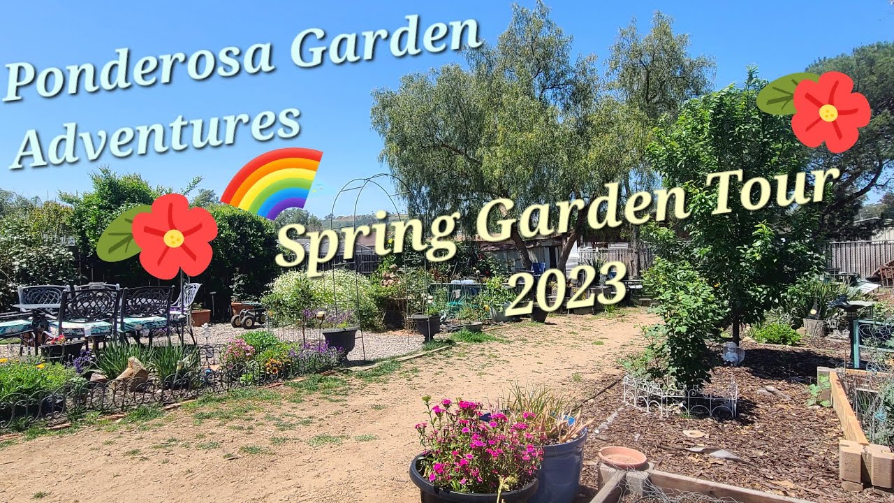 Spring Garden Tour 2023 - YouTube