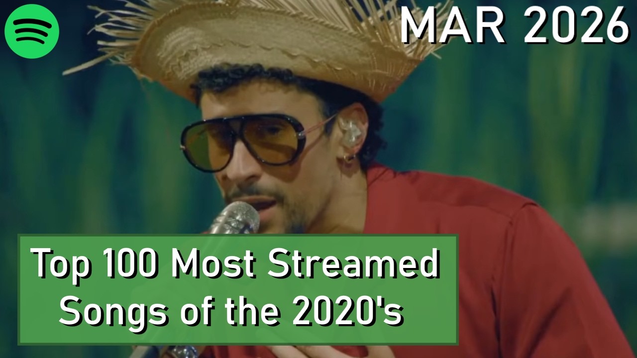 Top 100 Most Streamed Songs of the 2020's [March 2026] - YouTube