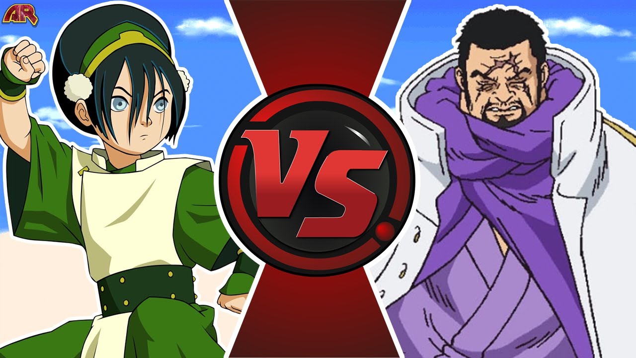 TOPH vs FUJITORA! (Avatar: The Last Airbender vs One Piece) | CARTOON ...