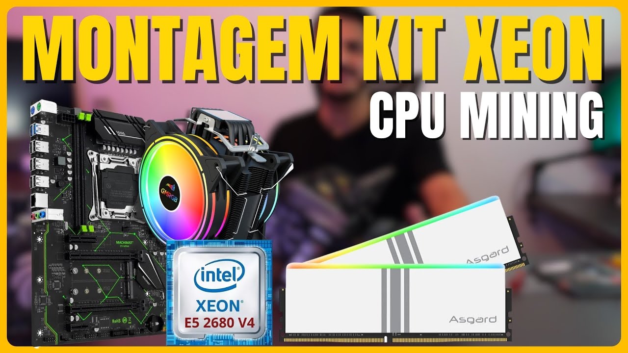 Montagem Kit XEON CPU Mining — Será se funcionou? - YouTube