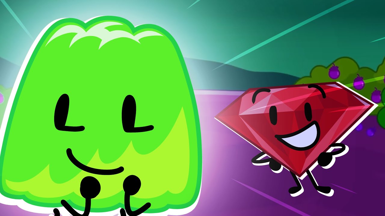 Gelatin shines bright like a Diamond!! | BFDI animation - YouTube