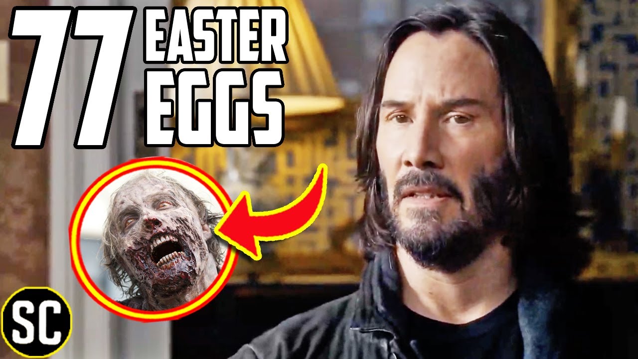 MATRIX: Resurrections Trailer: Every Easter Egg + Matrix ZOMBIES ...