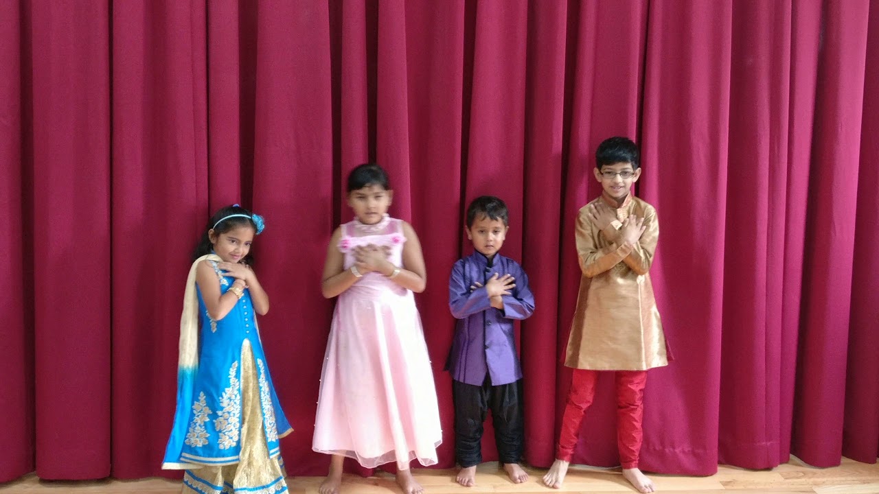 Diwali kids dance at jain temple - YouTube
