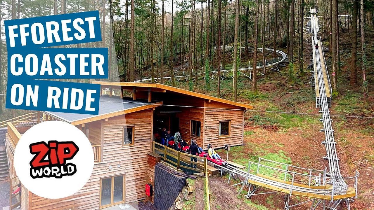 Fforest Coaster - On Ride POV - Zip World Fforest - YouTube