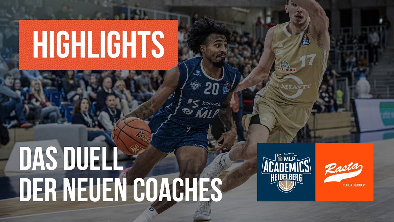 Das Duell der neuen Coaches: MLP Academics Heidelberg - RASTA Vechta ...
