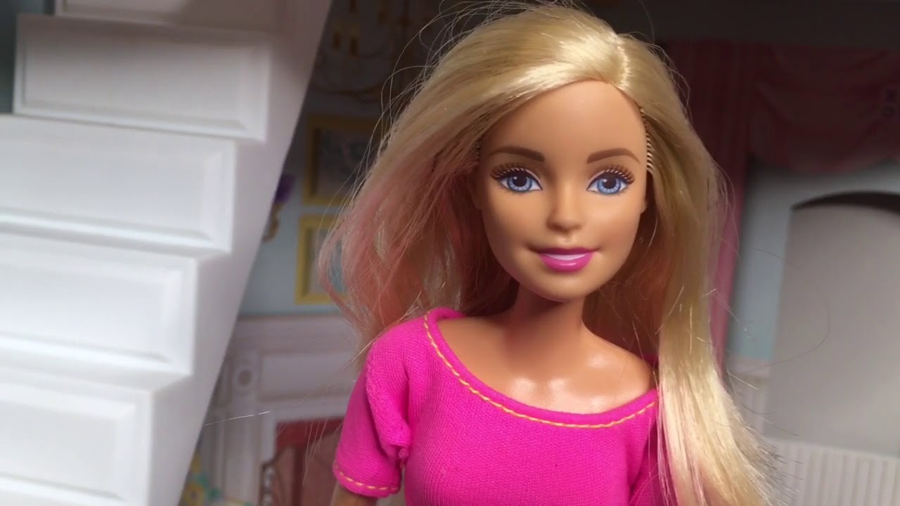 Barbie sick day routine - YouTube