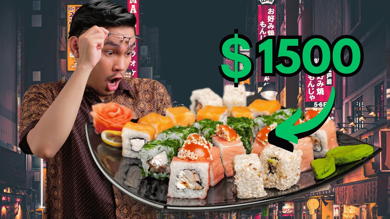 Most Expensive Foods in Japan ($1500 SUSHI?!) - YouTube