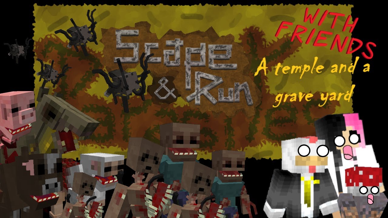 MineCraft | Scape and Run Parasites Season 2 Ep 3: A temple and a grave ...
