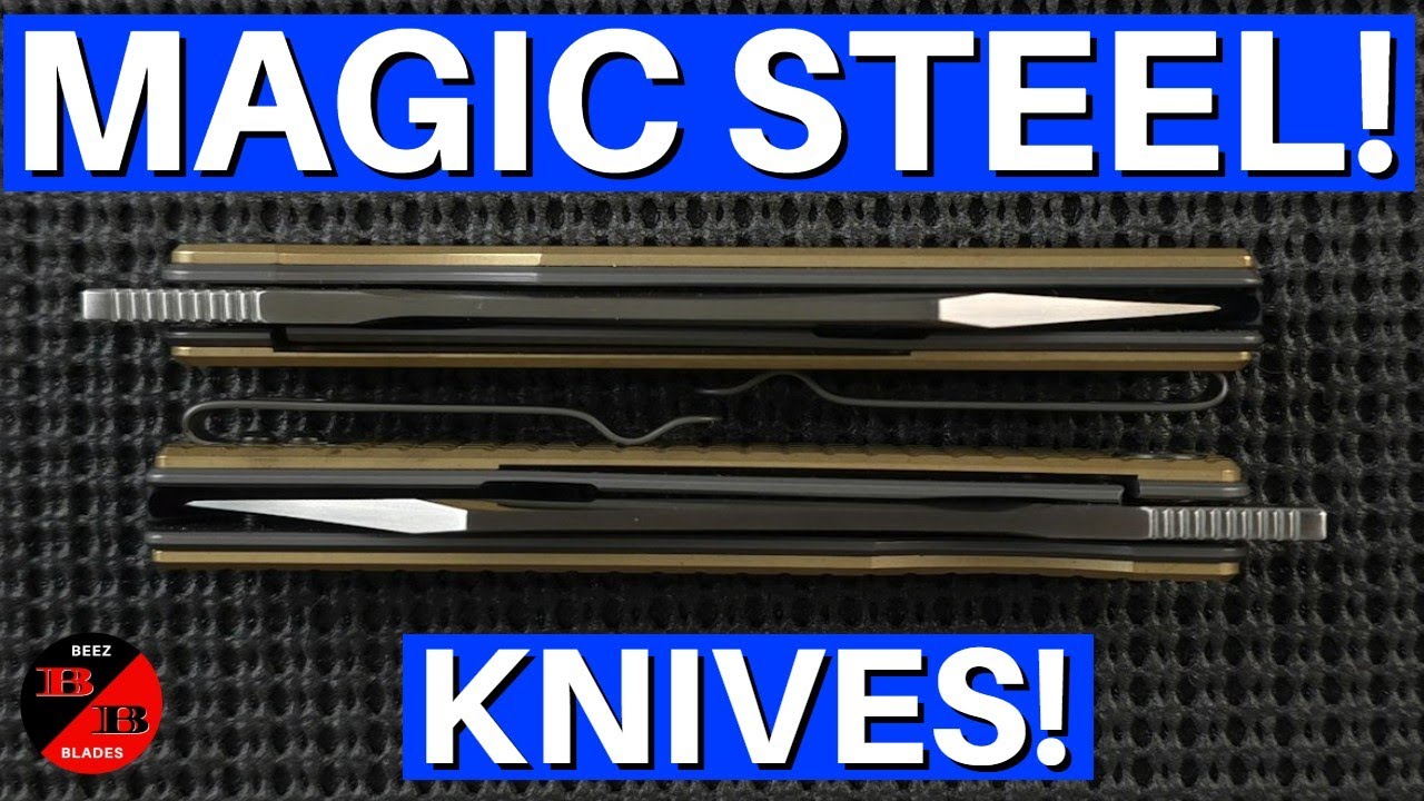 Japanese Style Knives With WICKED BLADES! SLD MAGIC STEEL! - YouTube