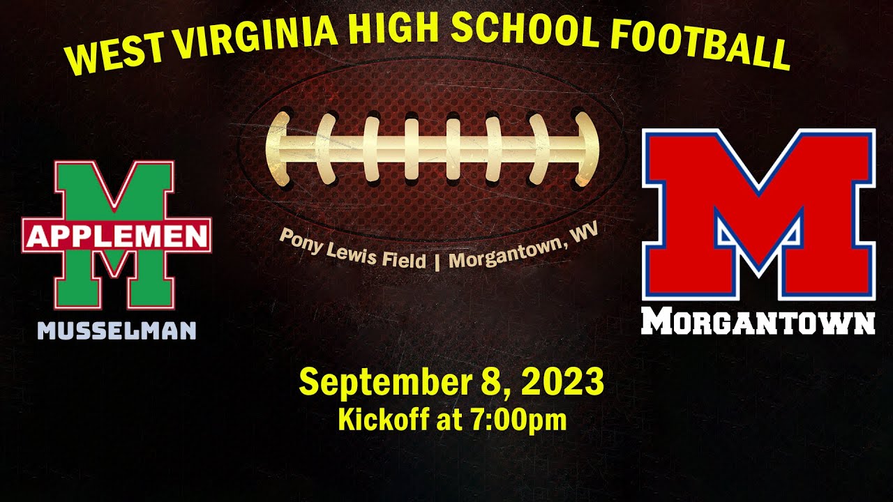 Musselman Applemen at Morgantown High School (Football) - YouTube