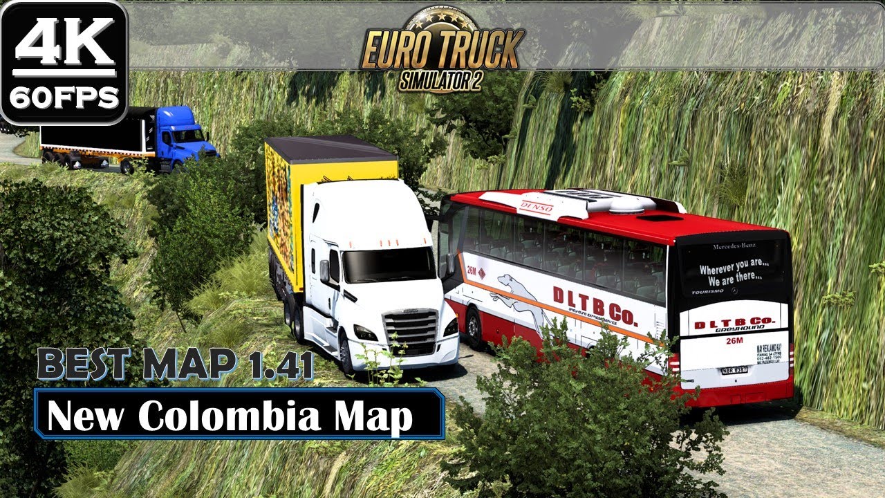 EURO TRUCK NARROWEST ROAD 🔥 | EXTREME DANGEROUS MAP | FREE + MAP ...