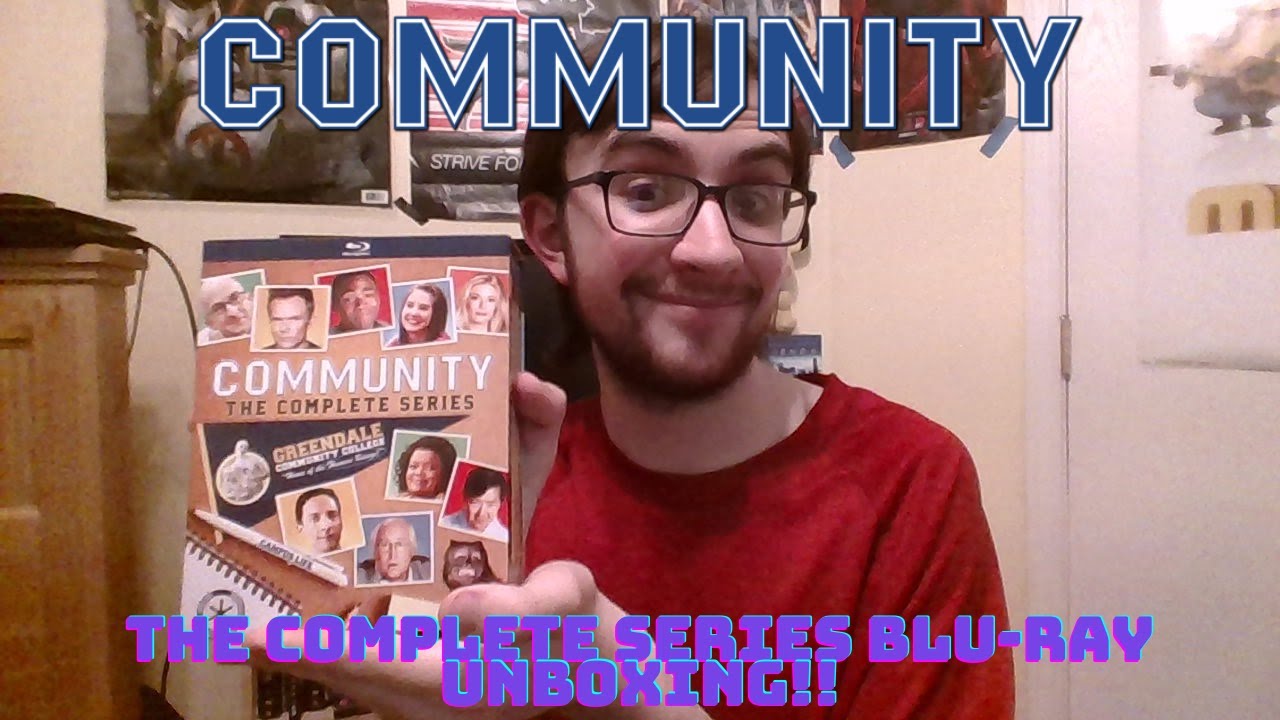 Community: The Complete Series Blu-Ray Unboxing!! - YouTube