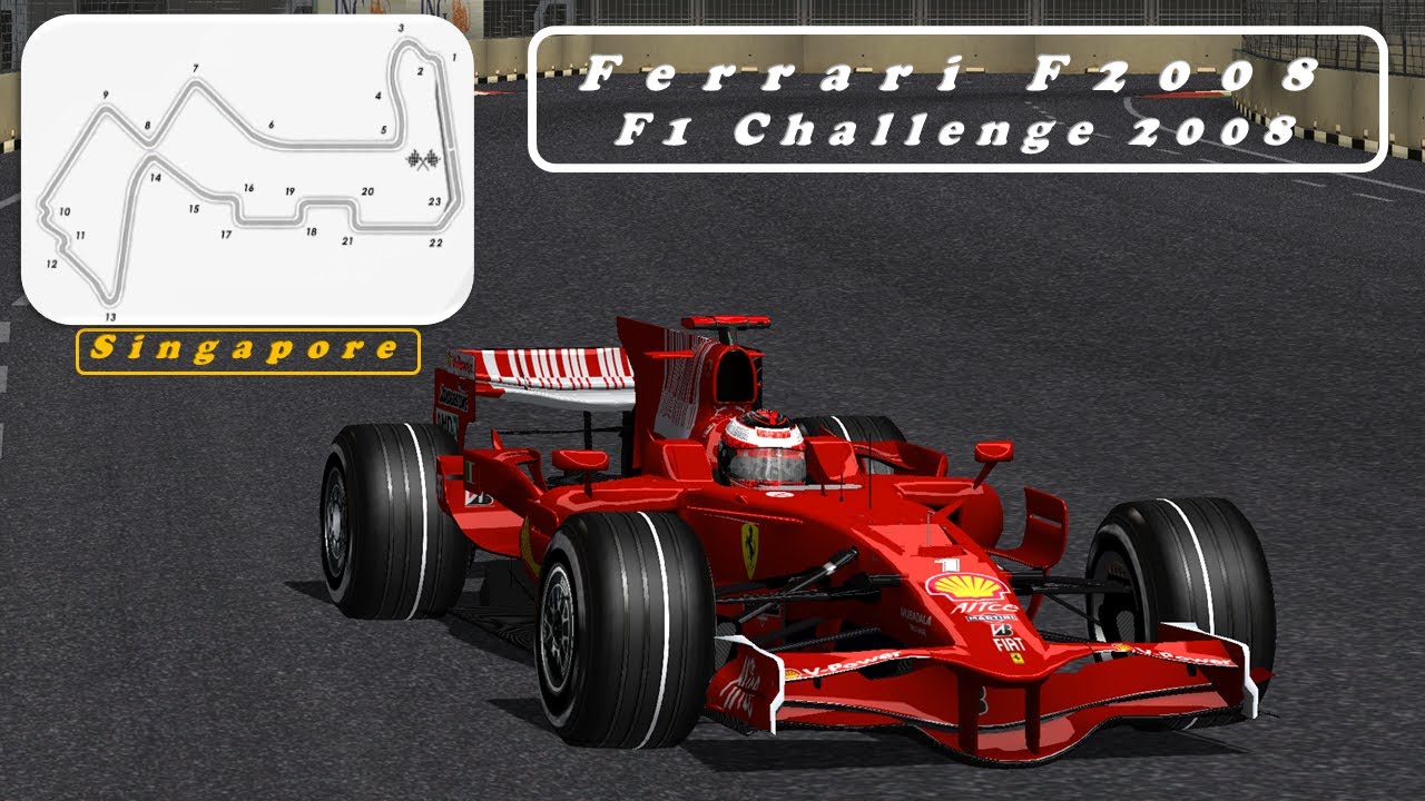 Ferrari F2008 | K. Raikkonen | Marina Bay Circuit, Singapore | F1 2008 ...