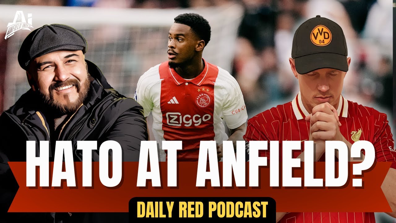 HUGE Liverpool Transfer Hint? Jorrel Hato Spotted at Anfield! - YouTube
