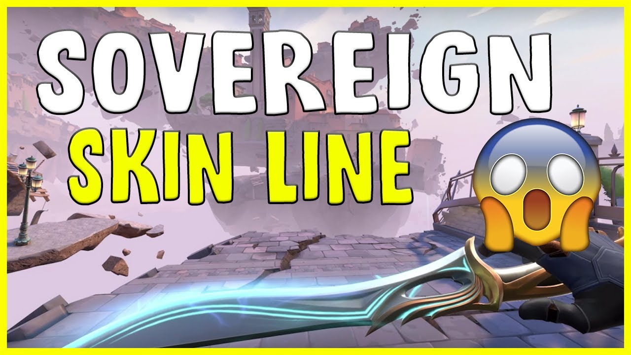 NEW VALORANT SKINS - SOVEREIGN SKIN LINE GUARDIAN, STINGER, GHOST KNIFE ...
