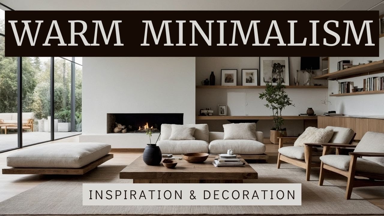 Warm Minimalism: Transform Your Home with Cozy and Simple Design - YouTube