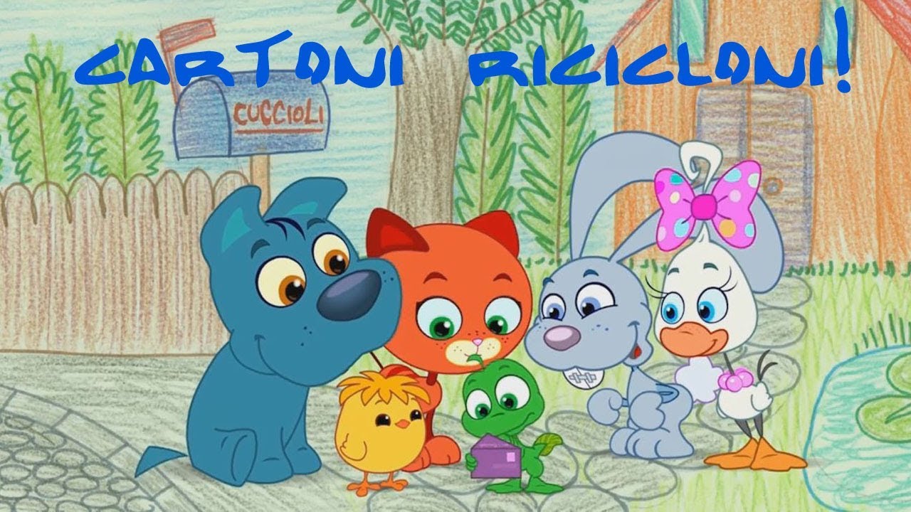 Cartoni Ricicloni con i Mini Cuccioli!! - compilation per bambini - YouTube