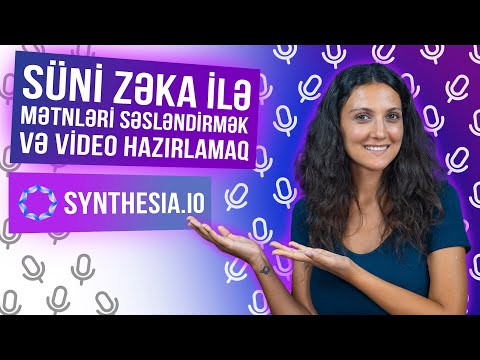 Süni Zəka vasitəsilə mətnləri səsləndirmək və video hazırlamaq | Tech-Tips #123
