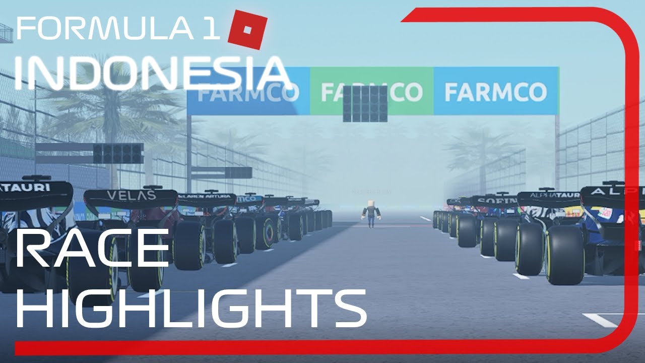 Race Highlights | Indonesia - Formula 1 ROBLOX - YouTube