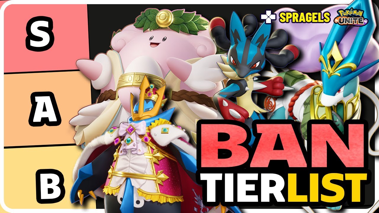 Who should you BAN In Pokemon Unite? - YouTube