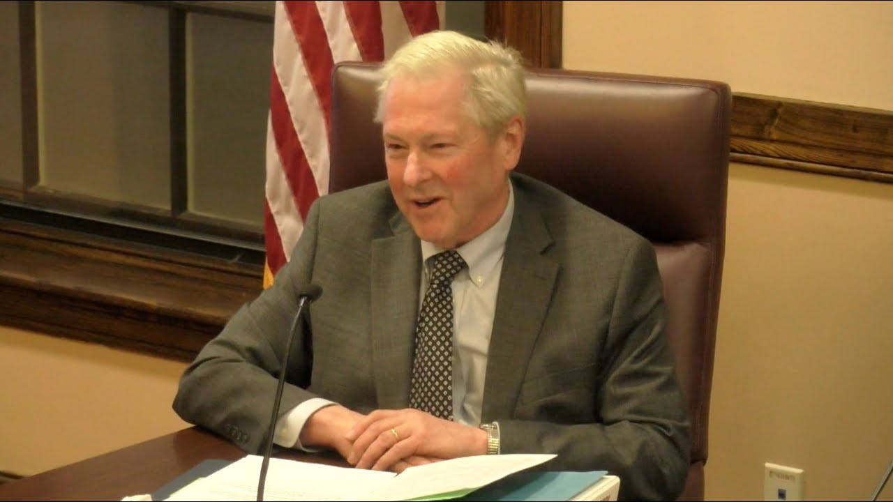 A Farewell for Select Board member Dan Matthews - YouTube