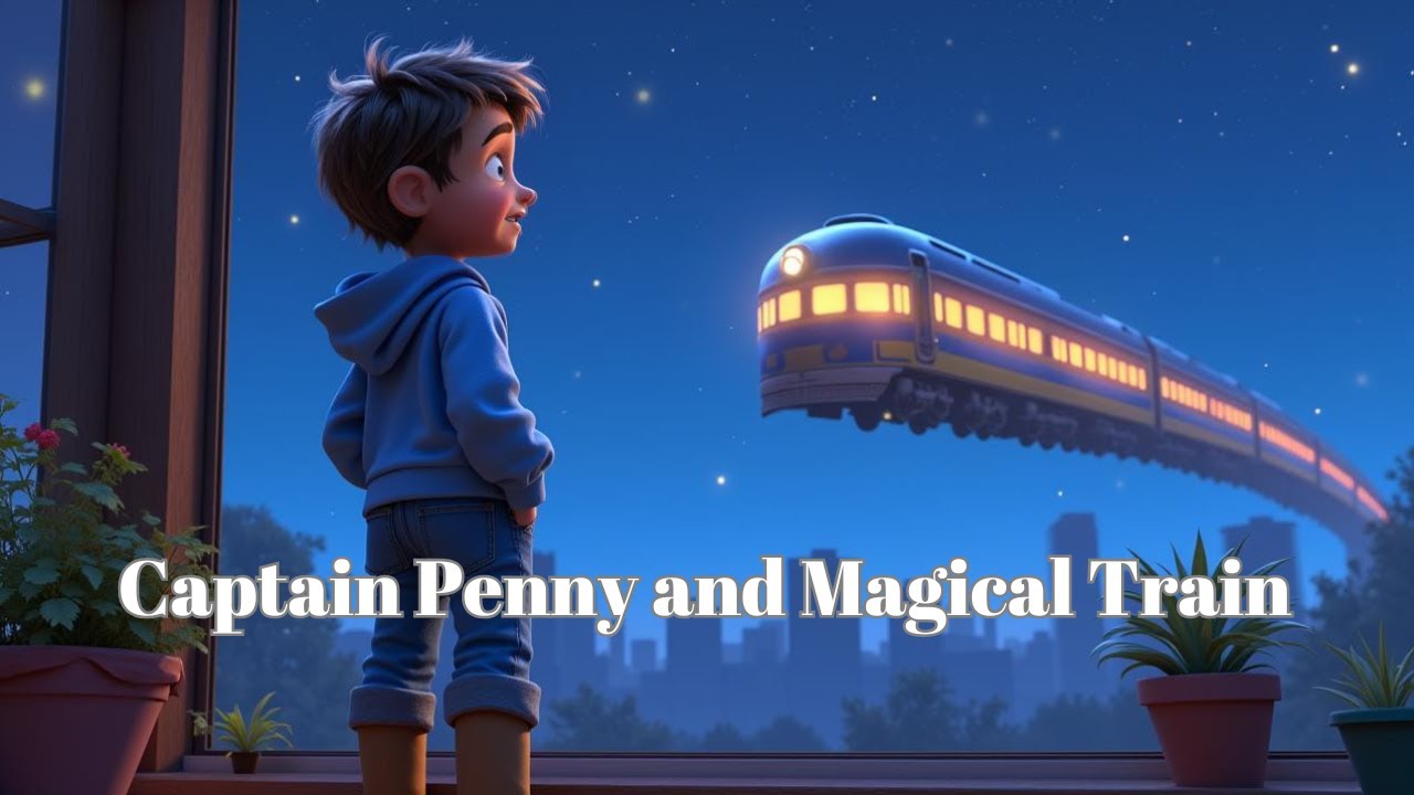 Captain Penny and Magical Train #story #storytime - YouTube
