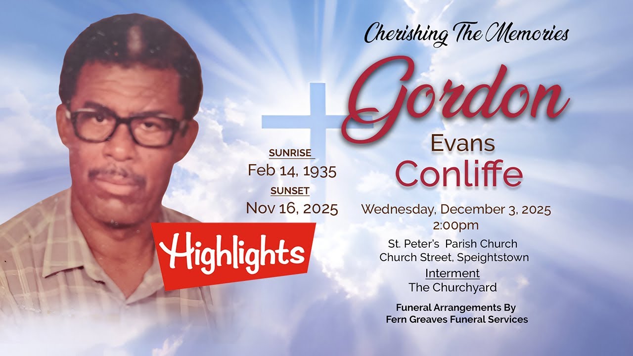 Gordon Conliffe Funeral Highlights. - YouTube