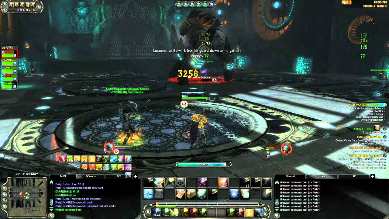 Rifts Storm Legion - Dungeons - Golem Foundry - YouTube