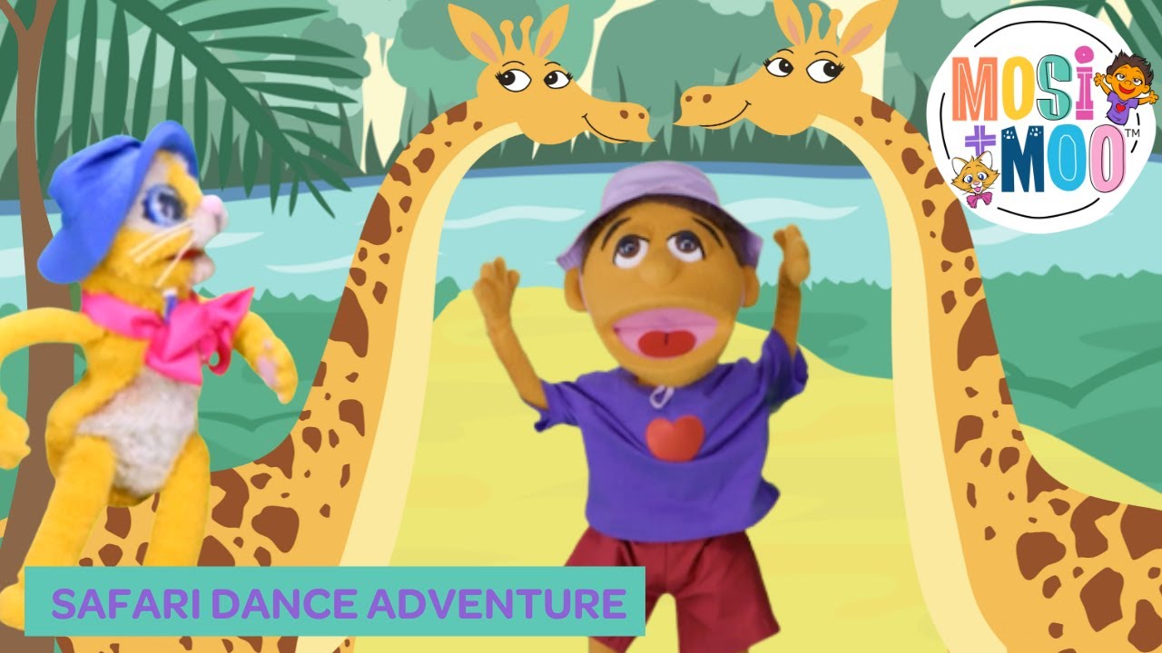 Safari Dance Adventure for Kids 🍎 Educational, Fun, Easy Steps, Dance a ...