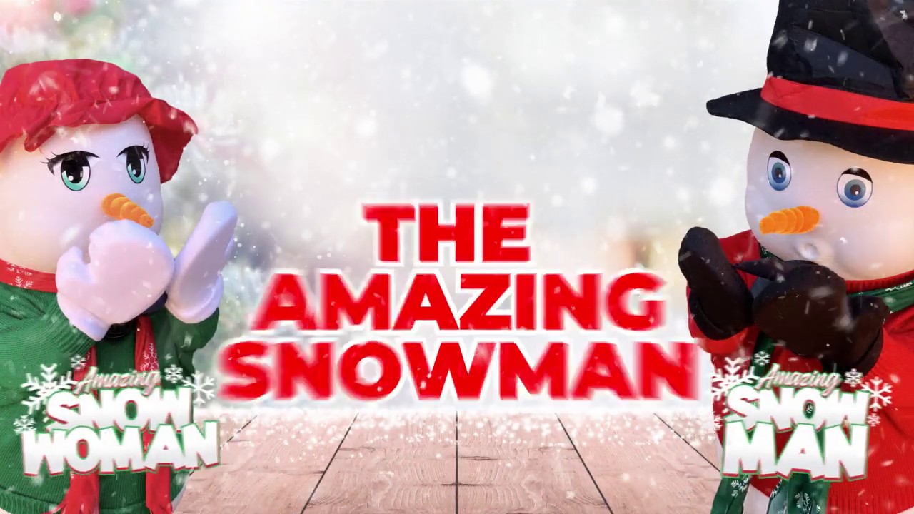 The Amazing Snowman! - www.amazingsnowman.com - YouTube
