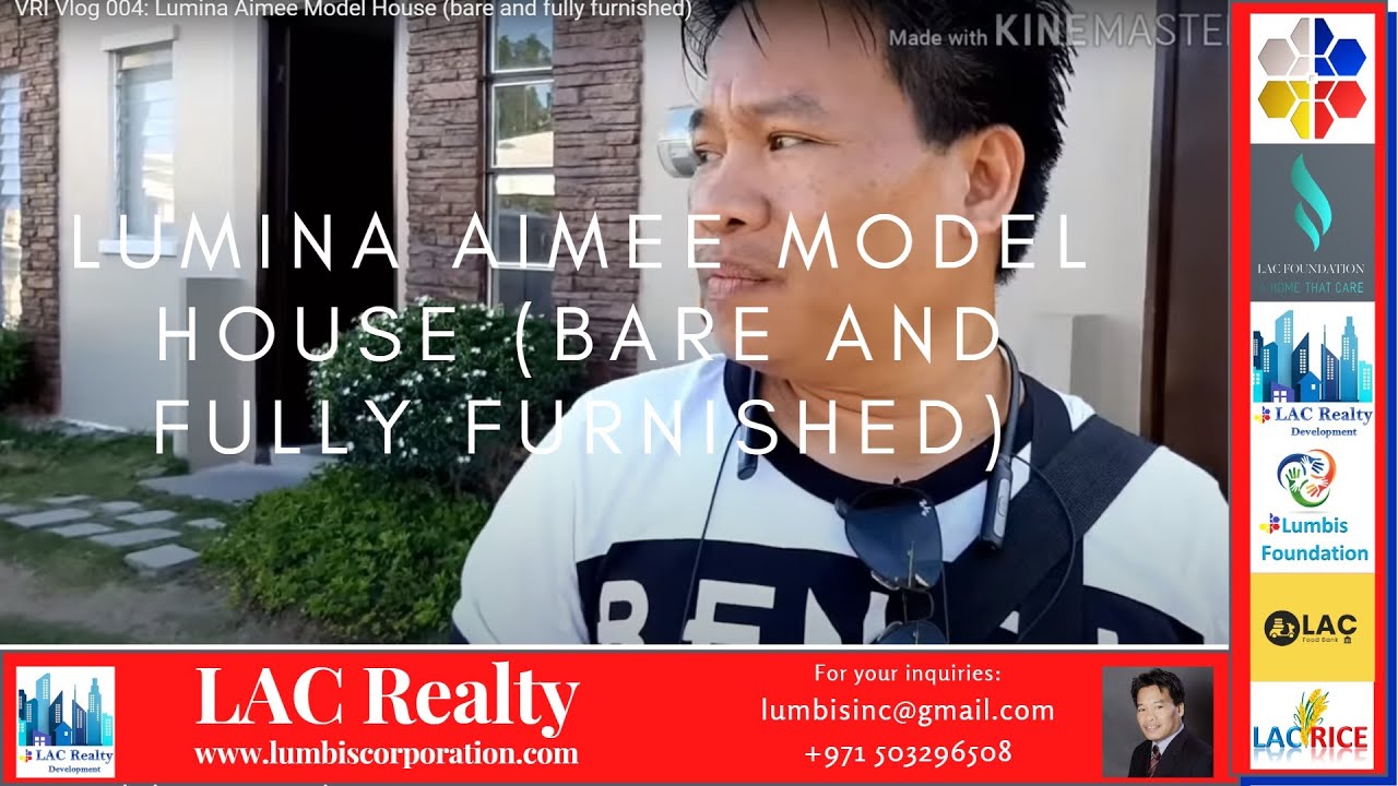 VRI Vlog 004: Lumina Aimee Model House (bare and fully furnished) - YouTube