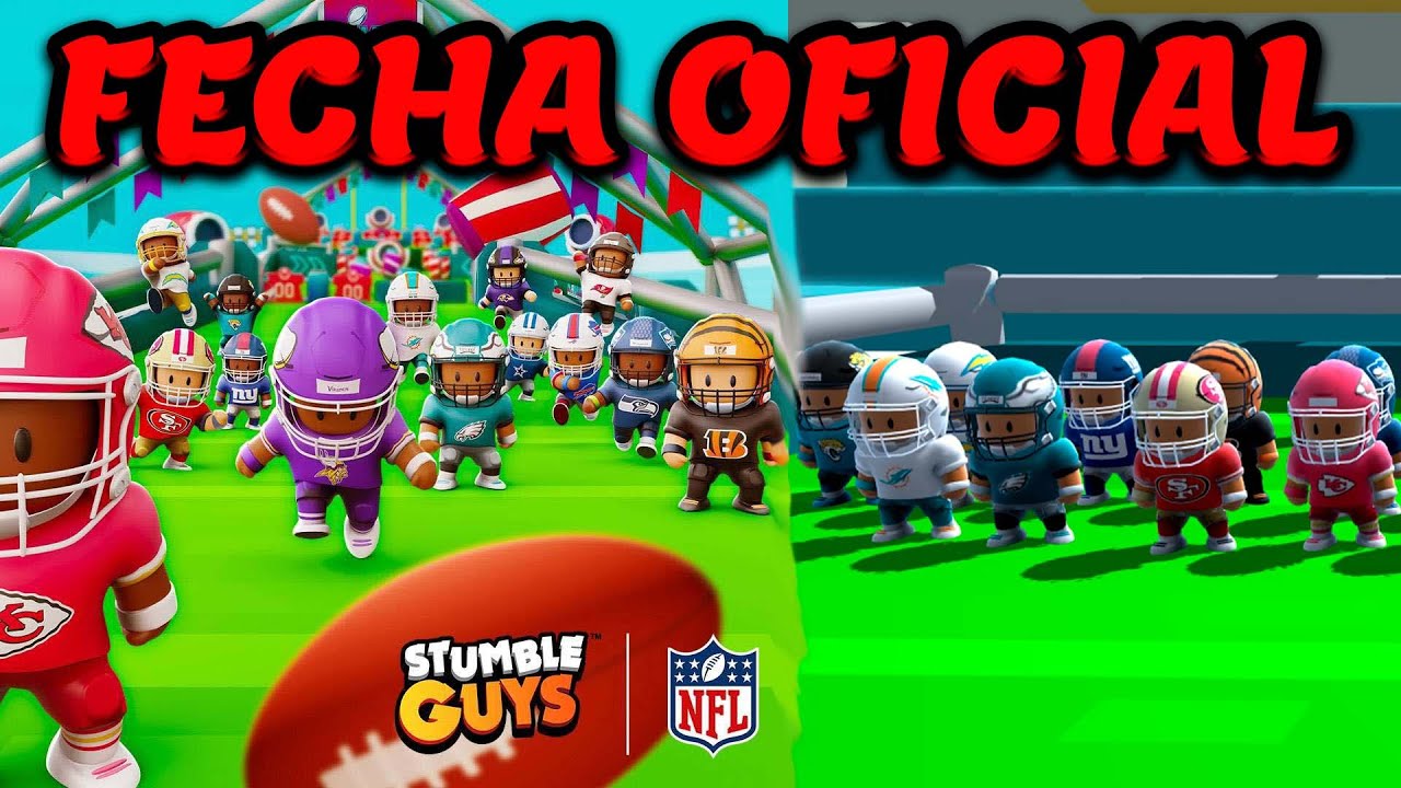 🏈Nuevo mapa SuperBowl Stumble Guys x NFL fecha oficial - YouTube
