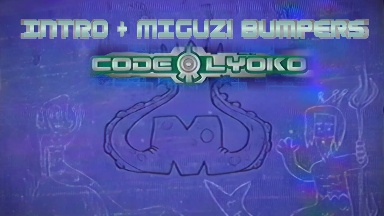 Code Lyoko - Miguzi Intro + Bumpers (VHS Recording) - YouTube