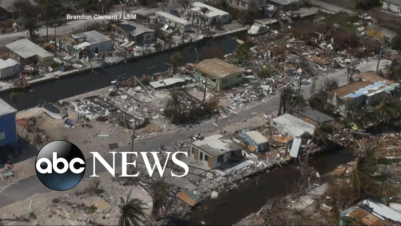 Residents return to assess damage in Florida Keys - YouTube