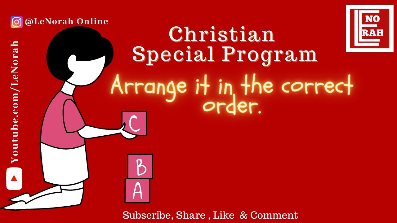 Christian Special Program | Arrange it | LeNorah - YouTube