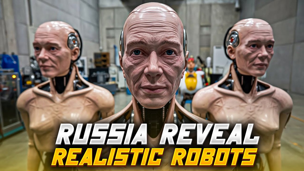 Russia has Revealed its Most Advanced Hyper Realistic Humanoid Robots ...