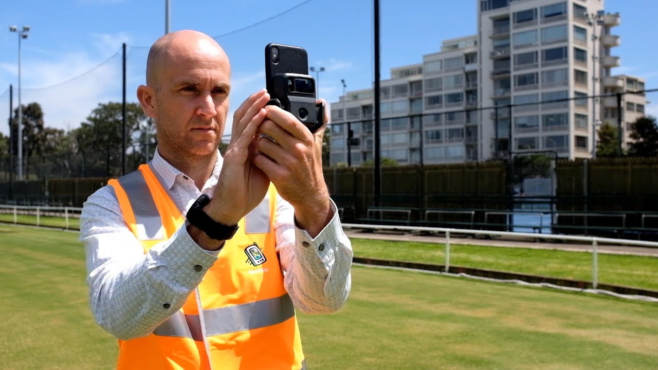 ArcGIS Survey123: Laser Measurements with Spike - YouTube