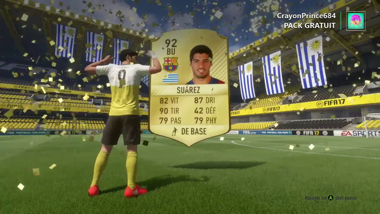 PACK SUAREZ FIFA 17 - YouTube
