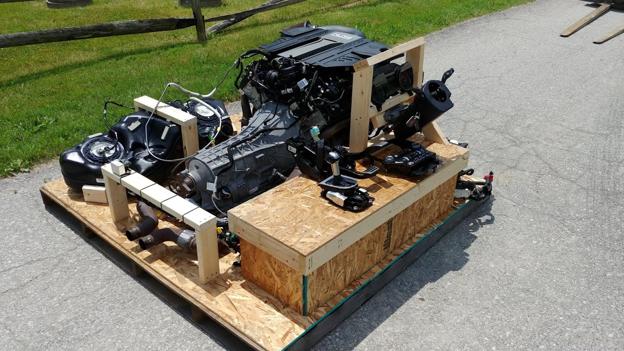 2018 Mustang GT - 5.0L Coyote Engine Turn Key Pallet with 10 Speed Auto ...