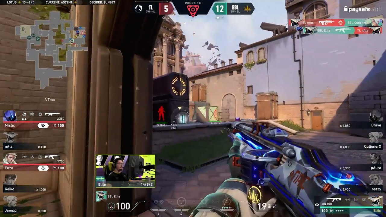 BBL Elite massive 4k clutch to win game vs Team Liquid | VCT EMEA 2024 ...