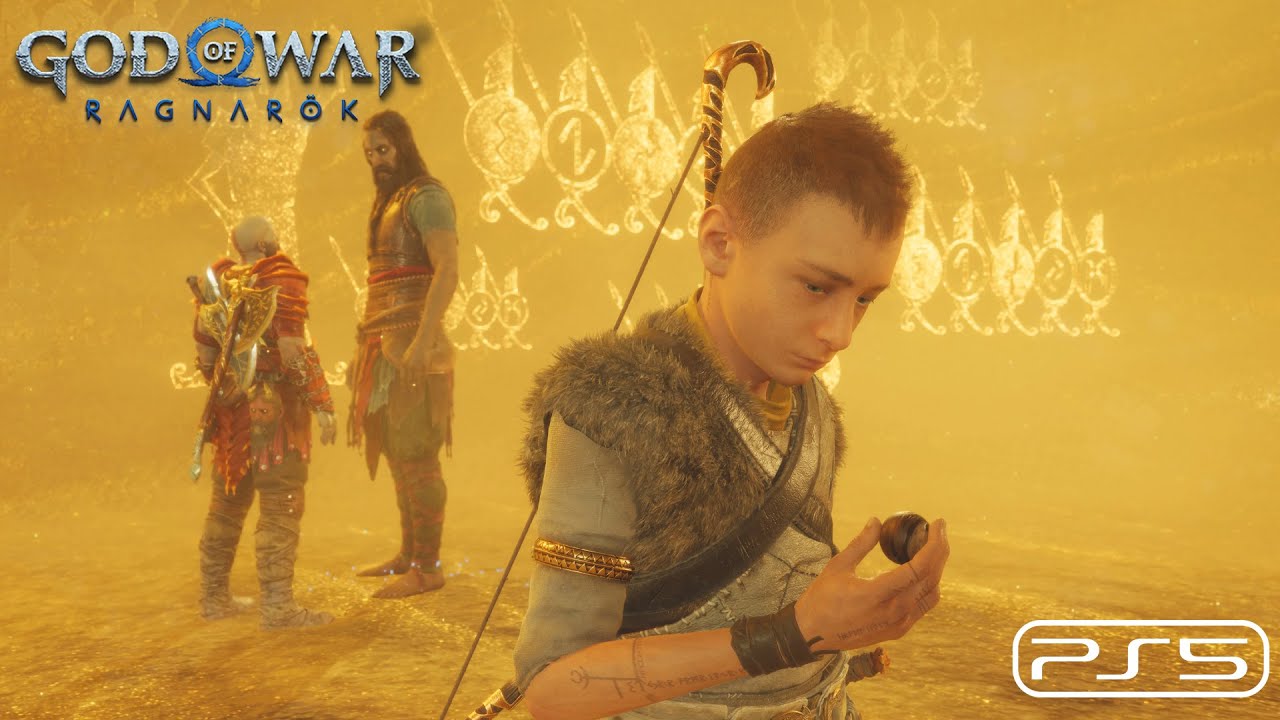 Kratos and Atreus See Groa's Prophecy in Alfheim - God of War Ragnarök ...