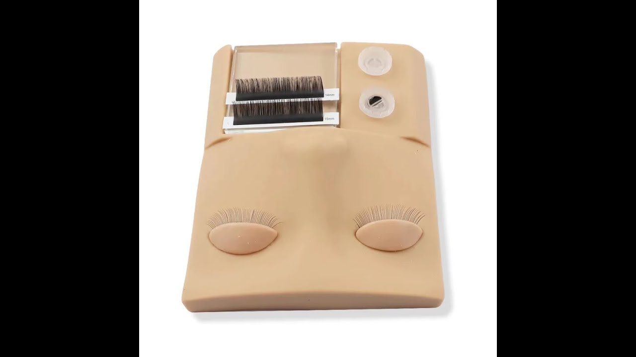 BEGINNERS LASH EXTENSIONS MANNEQUIN WITH EYELIDS|lash Extension ...